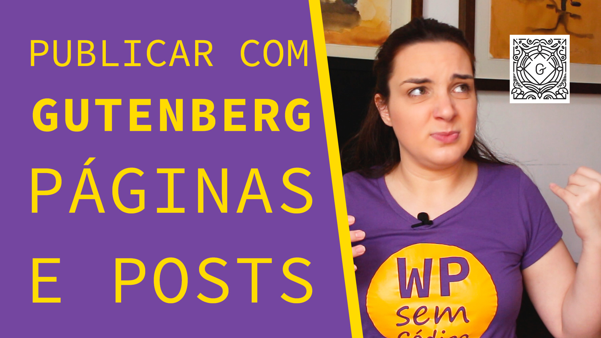 Criar página ou post com Gutenberg | WordPress sem Código